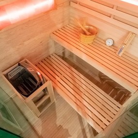 BPS-koupelny Finská sauna Relax  150x150, 4-5 osob