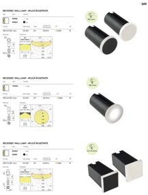 Redo 90040 - LED Venkovní zápustné svítidlo INCAS LED/2,3W/230V IP65