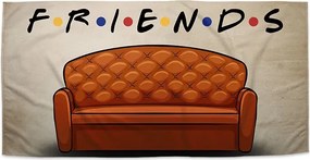 Sablio Ručník Seriál přátelé FRIENDS Gauč - 70x140 cm