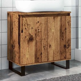 Koupelnová Skříňka Old Wood 58 X 33 X 60 Cm Kompozitní Dřevo