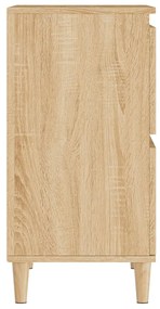 Příborníky 2 ks dub sonoma 60 x 35 x 70 cm kompozitní dřevo,  3185754
