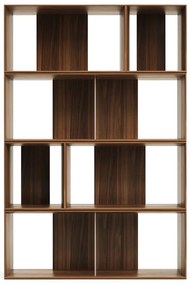Modulární policový systém v dekoru ořechu v přírodní barvě 6 ks 101x152 cm Litto – Kave Home