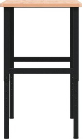 Pracovní stůl 100 x 60 x (71,5–98) cm masivní buk obdélníkový 3309682