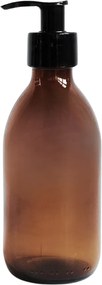 Dávkovač mýdla MONA 250 ml s černým těsnícím dávkovačem