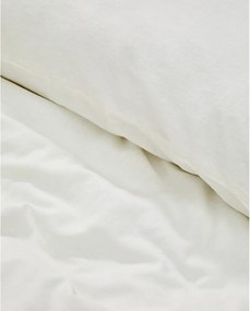 Slonovinové 3dílné povlečení na dvoulůžko/prodloužené 220x240 cm Simmel – Kave Home