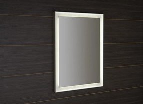 Sapho, FLUT LED podsvícené zrcadlo 900x700mm, bílá, FT090