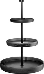 Etažér 3-patrový Asa Selection GRANDE NERO V.41cm