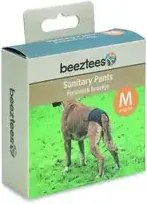 Beeztees Nylonové hárací kalhotky černá M / 32-37cm