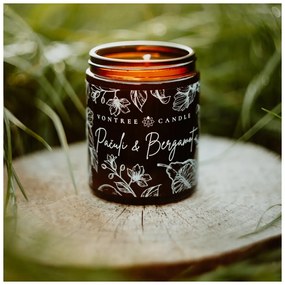 Pačulí & Bergamot | Přírodní sójová svíčka | 120 ml