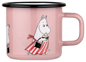 Smaltovaný plecháček Moominmamma Pink 3,7 dl Muurla