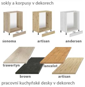 Kuchyňská linka GLAMOUR z | 172,5x312,5 cm | zelená mat