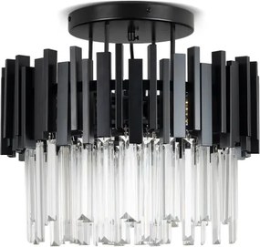 BRILAGI - Stropní svítidlo VERVE 4xE14/40W/230V pr. 40 cm černá