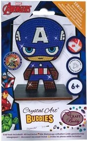 CRYSTAL ART Diamantové malování Avengers: Kapitán Amerika