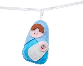 X-MAS Girlanda plstěný betlém 120 cm