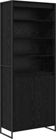 Vysoké skříně Černý dub 79 x 36 x 200 cm Kompozitní dřevo 3403040