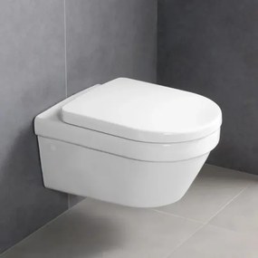 Villeroy & Boch 4694HRR1 - Záv WC s prk SoftClose ARCHITECTURA keramika/bílá