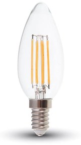 Emos LED žárovka filament E14 6W, denní bílá 4000K 806Lm