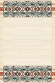 Kusový koberec vlněný Agnella Isfahan Tezume Světle Béžový Rozměr: 240x340 cm