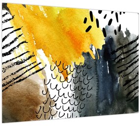 Obraz - Abstraktní akvarel (70x50 cm)