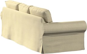 Potah na pohovku IKEA  Ektorp 3-místná, rozkládací STARÝ MODEL PIXBO barva béžová látka pletený vzor