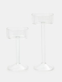 Sinsay - Sada transparentních svícnů 2 pack - clear