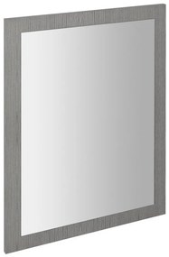 Sapho, NIROX zrcadlo v rámu 600x800x28mm, dub stříbrný (LA610), NX608-1111