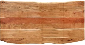 Jídelní stůl 180 x 90 x 76 cm masivní akáciové dřevo 286476