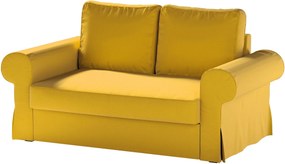 Potah na pohovku IKEA Backabro 2-místná, rozkládací barva žlutá látka sametová