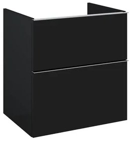 LOTOSAN Scarlet skříňka pod desku 60cm, černá matná AQ LN8110