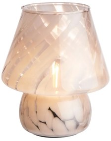 MISS MARBLE LED Lampa 17 cm - bílá