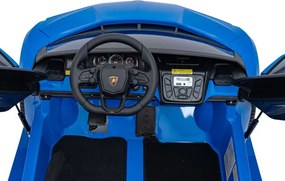 Elektrické autíčko Lamborghini Revuelto XL STRONG modré