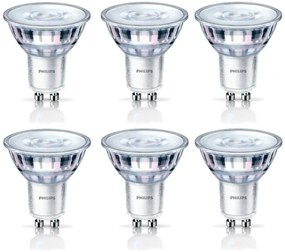 Philips 8718696586013 led sada filamentových žárovek 6x4,6w-50w | gu10 | 355lm | 2700k - set 6ks