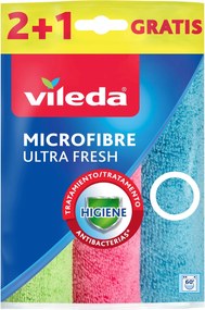 Vileda Ultra Fresh Mikrovláknové utěrky, 3 ks