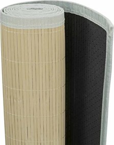 Koberec bambus 100 x 160 cm přírodní 245820