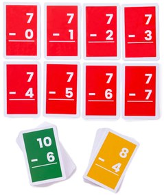 Bigjigs Toys Kartičky odčítání 1-10