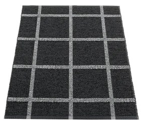 Vinylový koberec Pappelina Ada černá velikost: 70x100cm