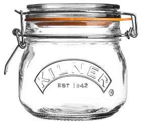 Kilner ROUND JAR sklenice s klipem 0,5 l