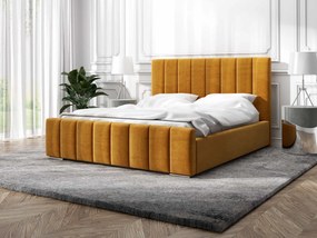 Postel MODEL 12 120x200 hořčicová - MAGIC VELVET 2228