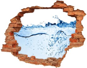 Wallmuralia Samolepící díra na stěnu nálepka Voda 90x70 cm