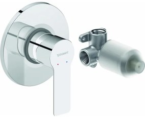 Duravit DC4210007010 - Sprchová baterie pro pod. instalaci D-CODE lesklý chrom