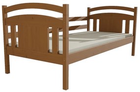 Dětská postel masiv 029 borovice masiv 90 x 190 cm dub
