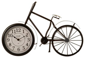 Stolní hodiny Bike, černá