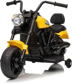Elektrická motorka STAR žlutá