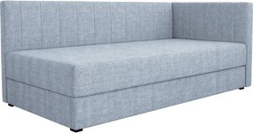 Válenda s úložným prostorem, 90x200, světle modrá, LUIZA Kondela 0000420661