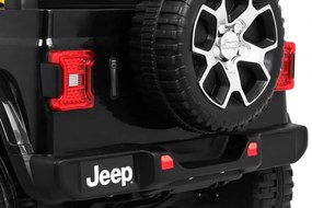 HračkyZaDobréKačky Elektrické autíčko Jeep Wrangler Rubicon černé