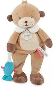 Doudou Dárková sada - Plyšová hračka medvídek s rybičkou 27 cm / od 0