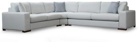 Designová rohová sedačka Bellona 322 cm béžová - levá