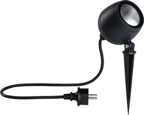 P 94777 LED bodové zahradní světlo Kikolo IP65 90mm 3000K 8W 230V 20° antracit hliník/umělá hmota - PAULMANN
