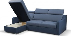 Casarredo - Komfort nábytek Rohová sedací souprava KELINA, rozkládací s úložným prostorem, výběr látek Inari
