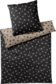 XXXLutz POVLEČENÍ, makosatén, černá, 140/200 cm Elegante - Povlečení - 004977045802